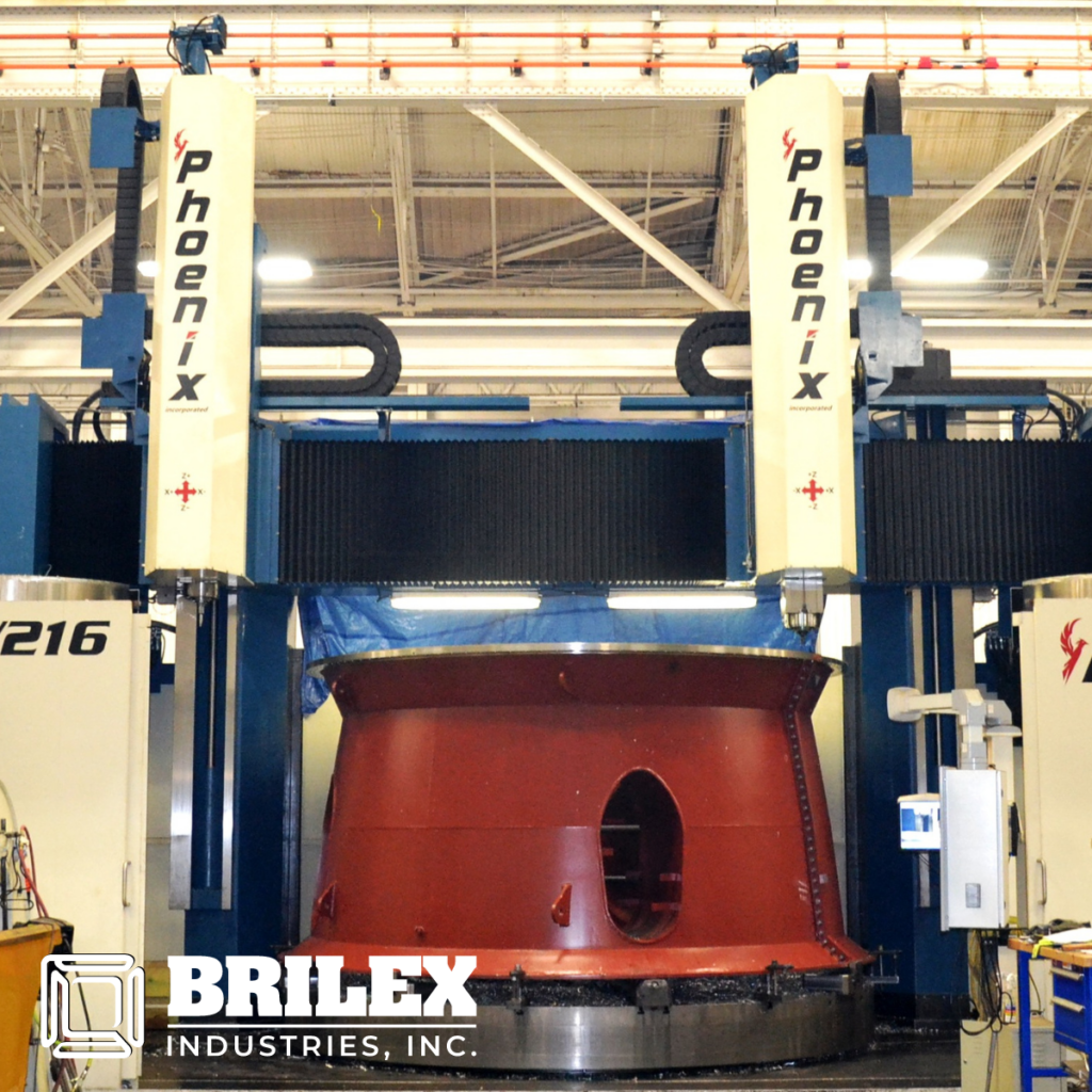 Large-Scale Vertical Turning Center Work - Brilex Industries